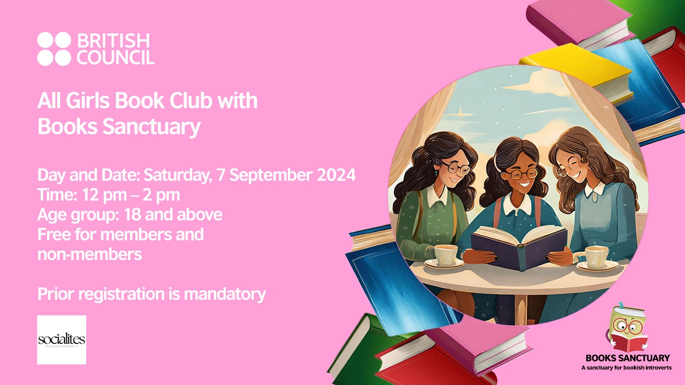 All Girls Book Club with Books Sanctuary | British Council