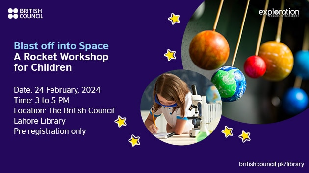Blast off into Space: A Rocket Workshop for Children | British Council