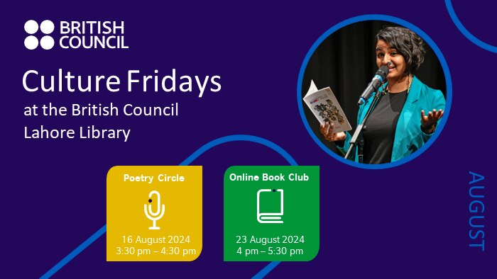 Culture Fridays at the Lahore Library | British Council Culture Fridays at the Lahore Library | British Council