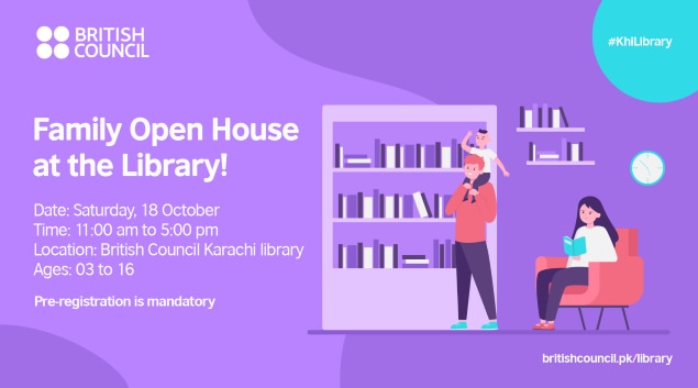 Family Open House at the Karachi Library! | British Council