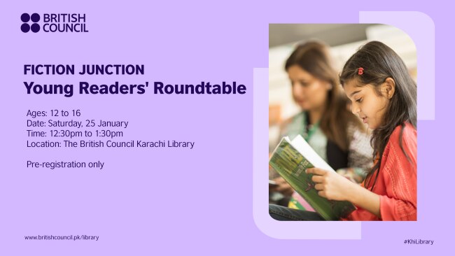 Fiction Junction: Young Readers' Roundtable | British Council