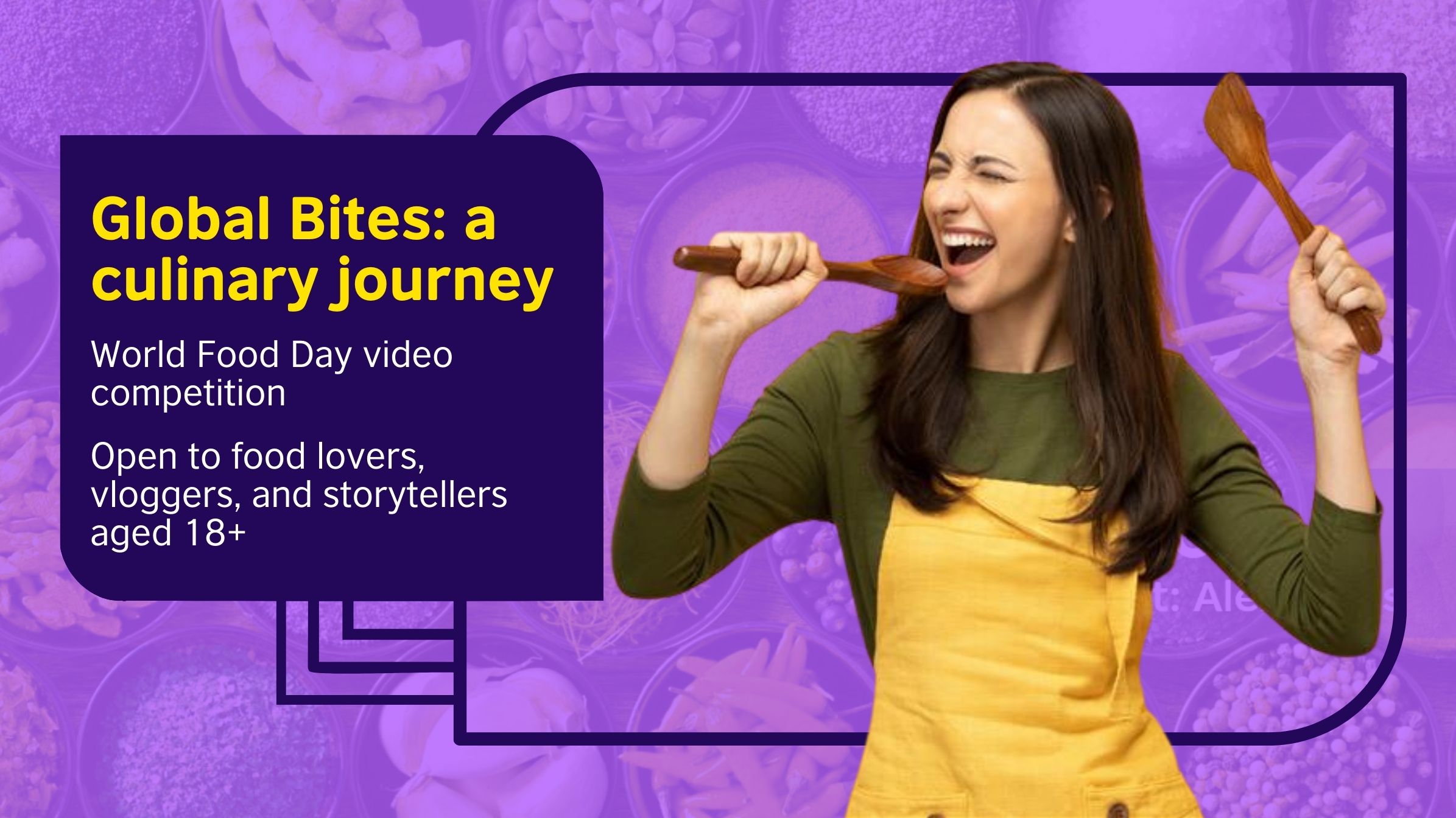Global Bites: A Culinary Journey – World Food Day Digital Challenge ...