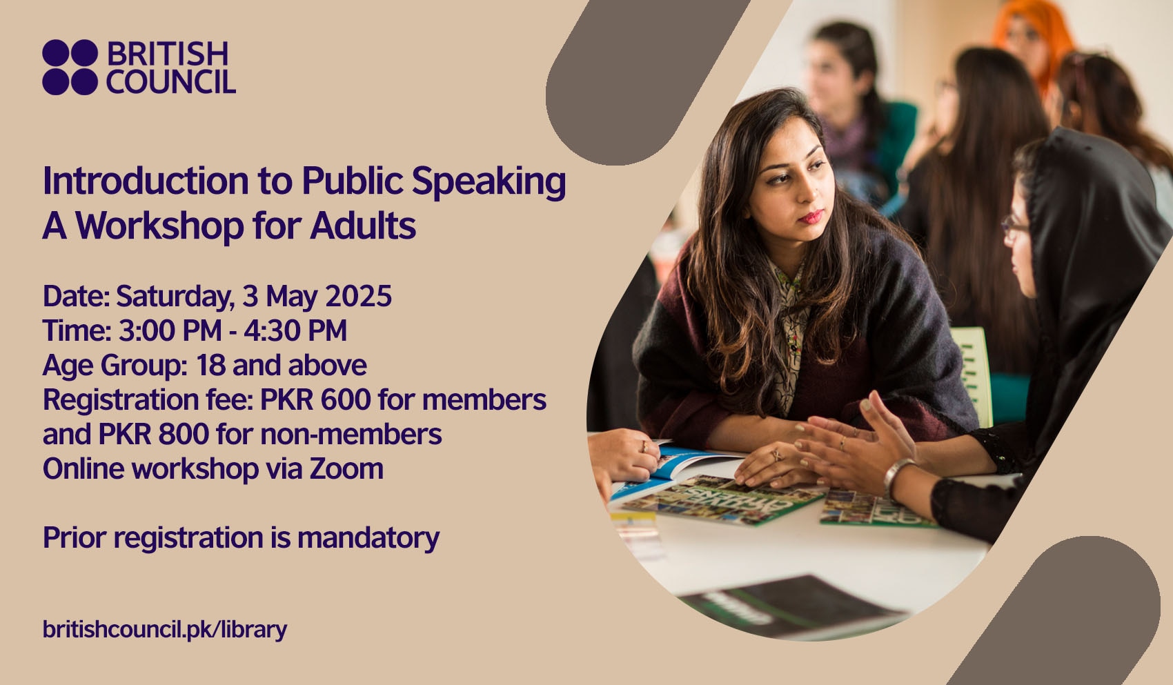 Introduction to Public Speaking: a workshop for adults | British Council