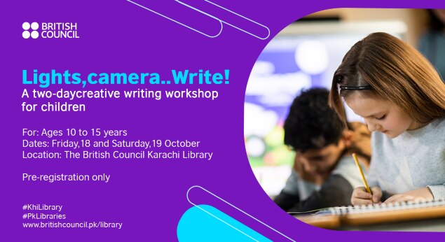 Lights, camera … Write! A two-day creative writing workshop for ...