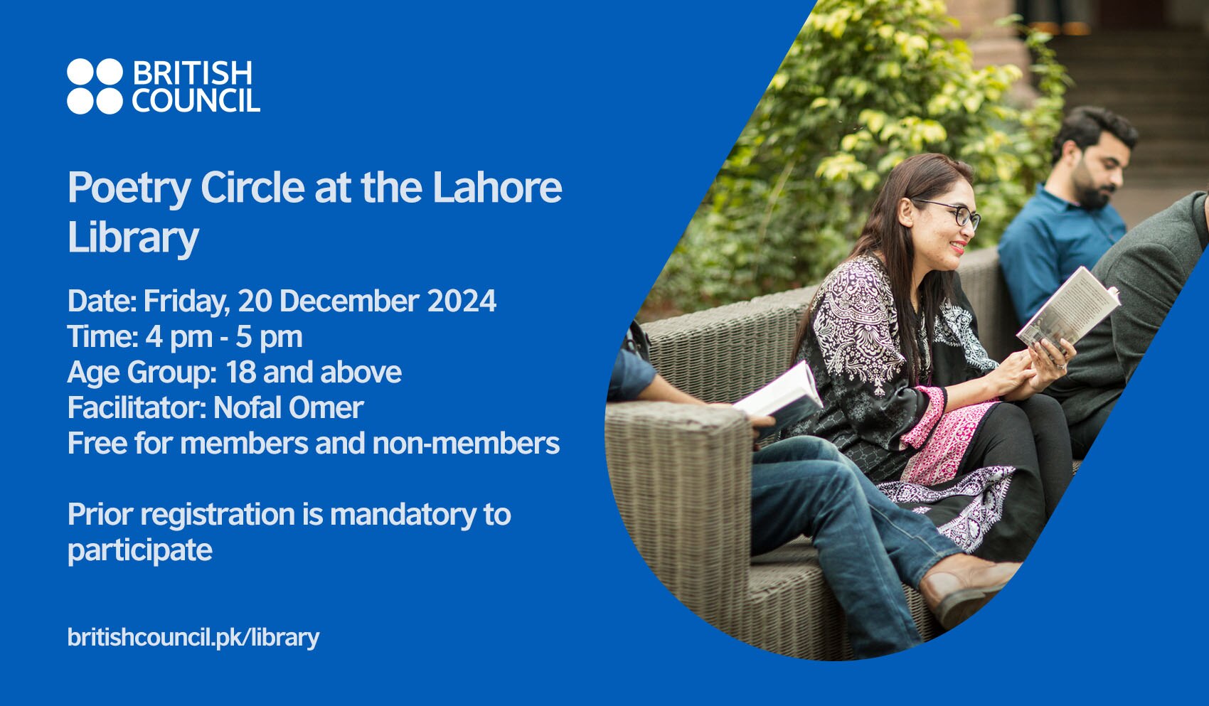 Poetry Circle at the Lahore Library | British Council