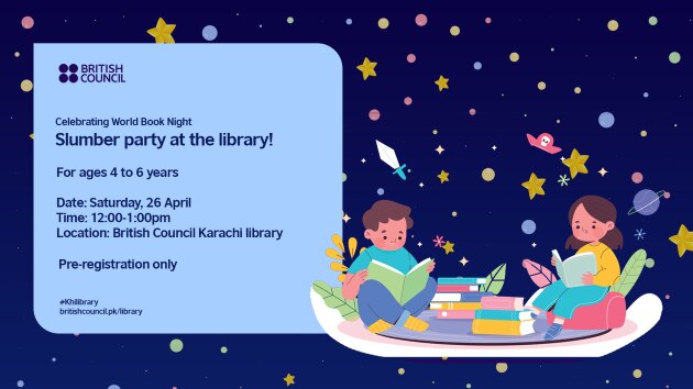 Celebrating World Book Night: Slumber party at the library! | British ...
