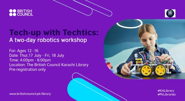 Tech-up with TechTics: a two-day robotics workshop for children ...